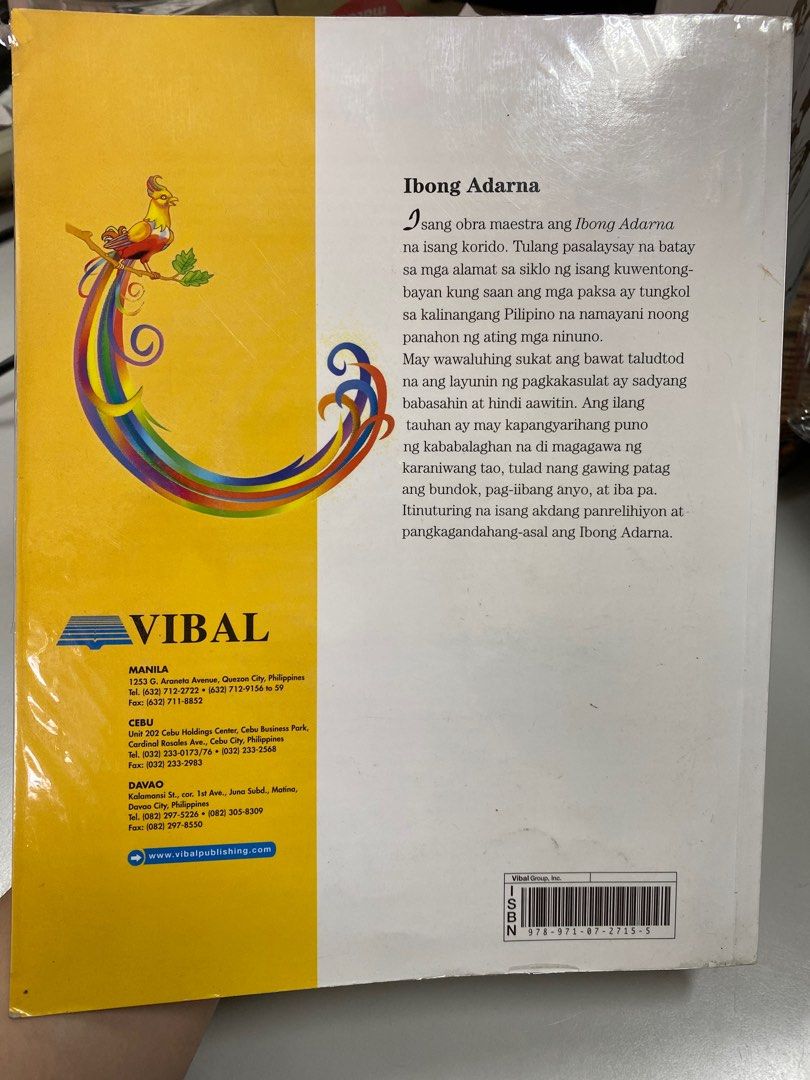 Ibong Adarna Alab ng Lahi Vibal Filipino book high school, Hobbies & Toys, Books & Magazines ...