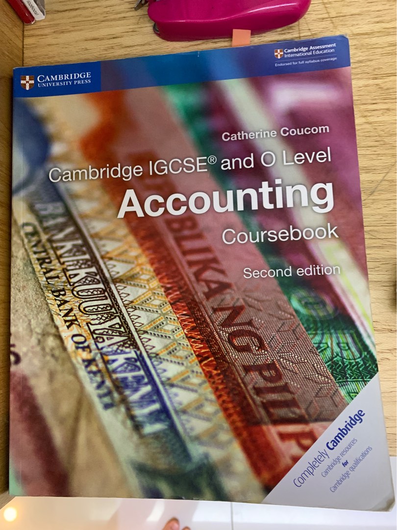 Igcse Accounting Hobbies And Toys Books And Magazines Textbooks On Carousell
