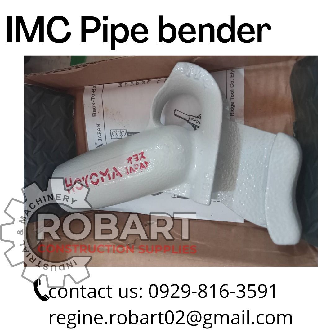 IMC Pipe bender, Commercial & Industrial, Construction Tools ...