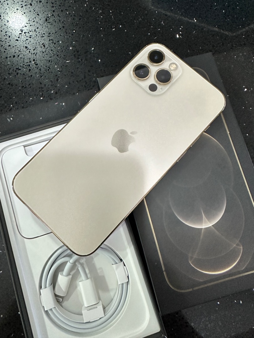 Iphone 12 pro 128GB Gold Smart locked, Mobile Phones & Gadgets, Mobile Phones, iPhone, iPhone 12 ...