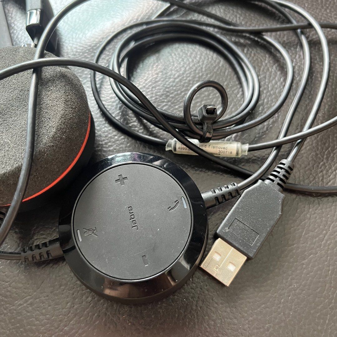 Jabra Evolve-20 Professional Stereo USB Headset, Audio, Headphones ...