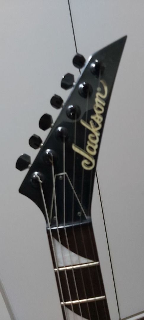 Jackson JS23 Dinky electric guitar white - upgraded pickup and locking ...