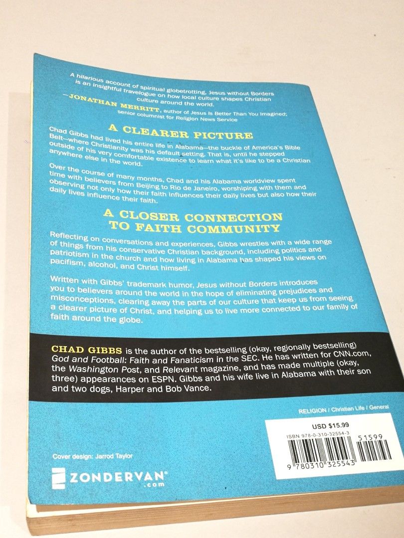 Jesus Without Borders Book By Chad Gibbs, Hobbies & Toys, Books ...