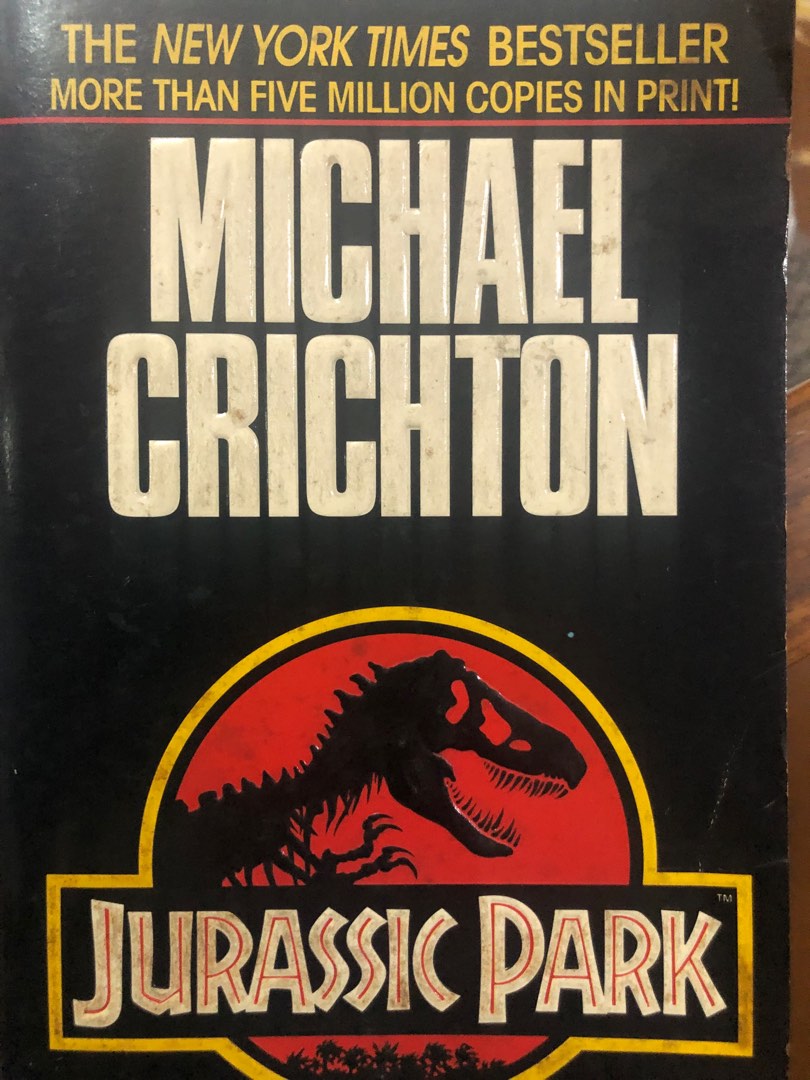 Jurassic Park by Michael Crichton, Hobbies & Toys, Books & Magazines ...
