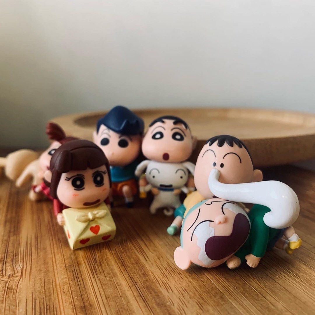 KITAN CLUB PUTITTO 蠟筆小新25th紀念 杯緣子 二代 全套 ·小新 ·風間 ·正男 ·阿呆 ·妮妮 ·小愛 (隱藏版), 書籍、休閒與玩具, 收藏、紀念品, 明星週邊在旋轉拍賣