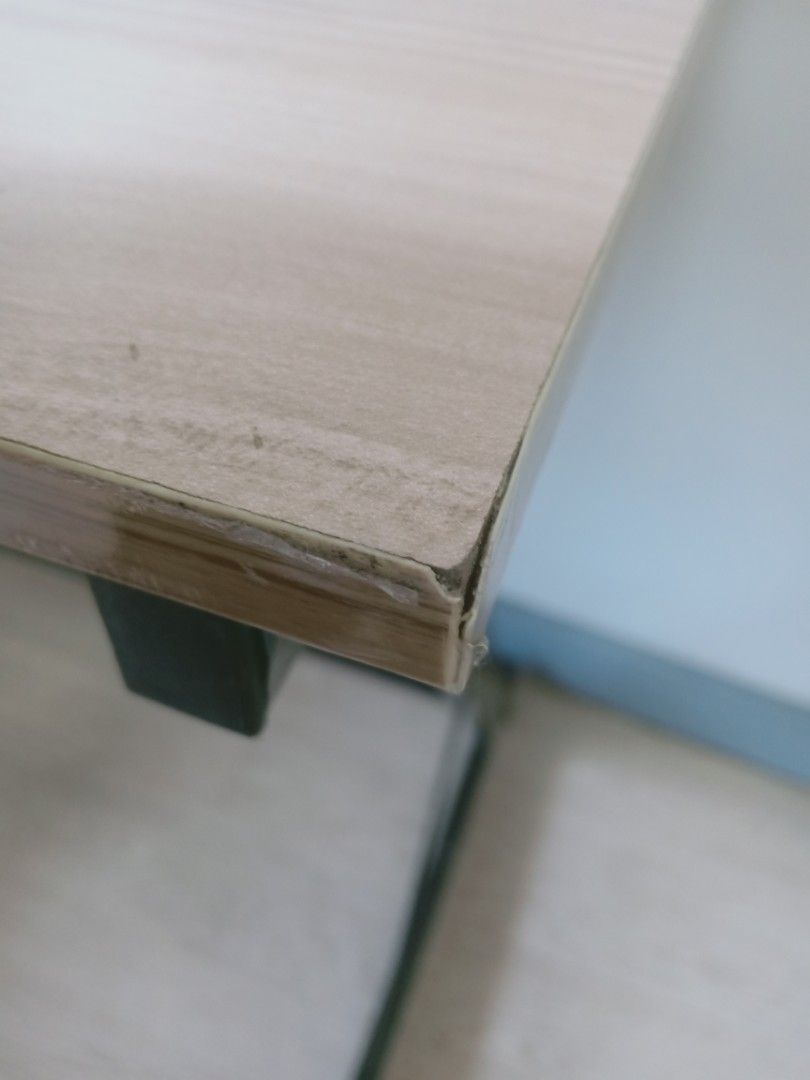 L Shape Z-Type Computer Desk Corner Table, Furniture & Home Living ...