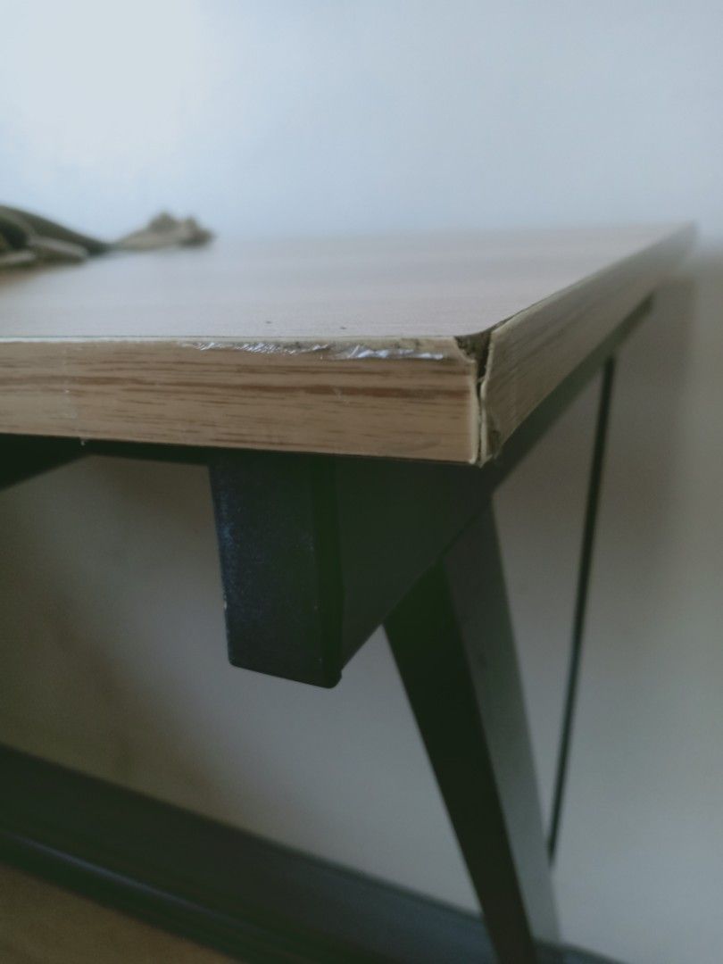 L Shape Z-Type Computer Desk Corner Table, Furniture & Home Living ...