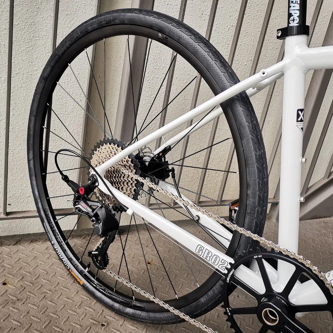 Lady road bike / gravel bike / hybrid bike - SEABOARD GR02 - Framest ...