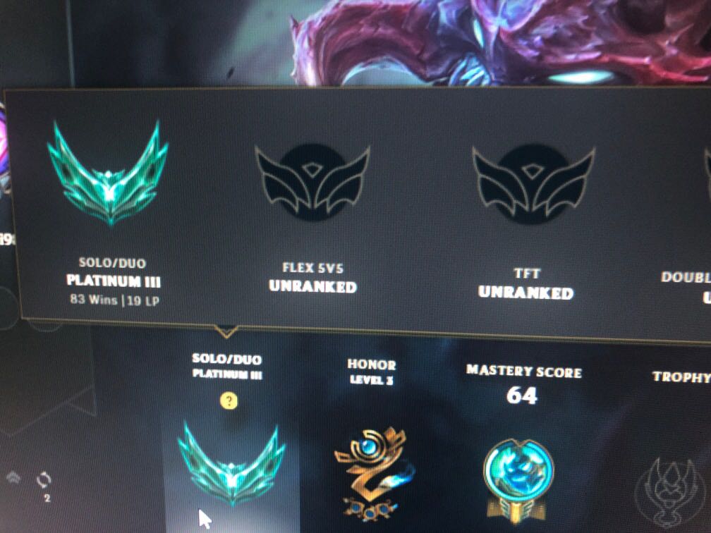 League Of Legends Account Garena Plat 3, Video Gaming, Video Games ...