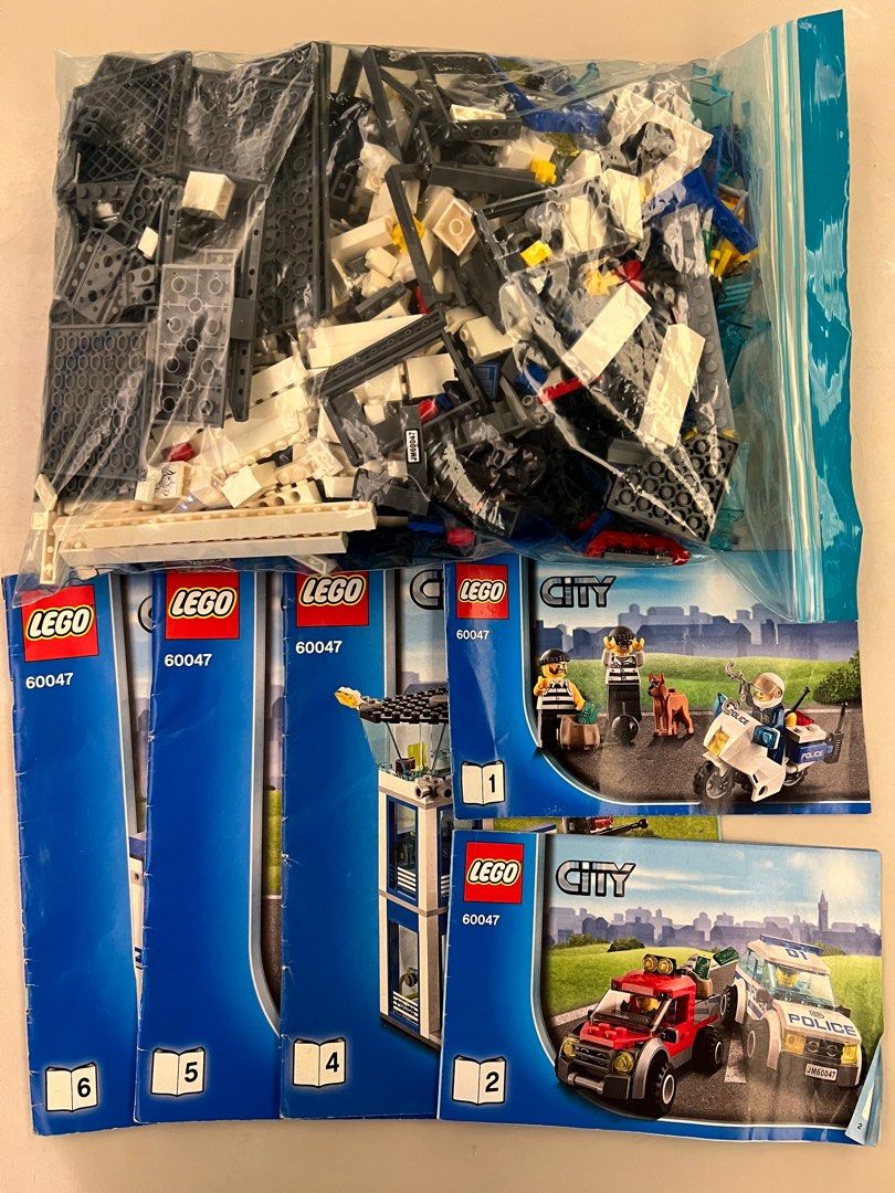 LEGO City Police 60047 Police Station, Hobbies & Toys, Toys & Games on ...