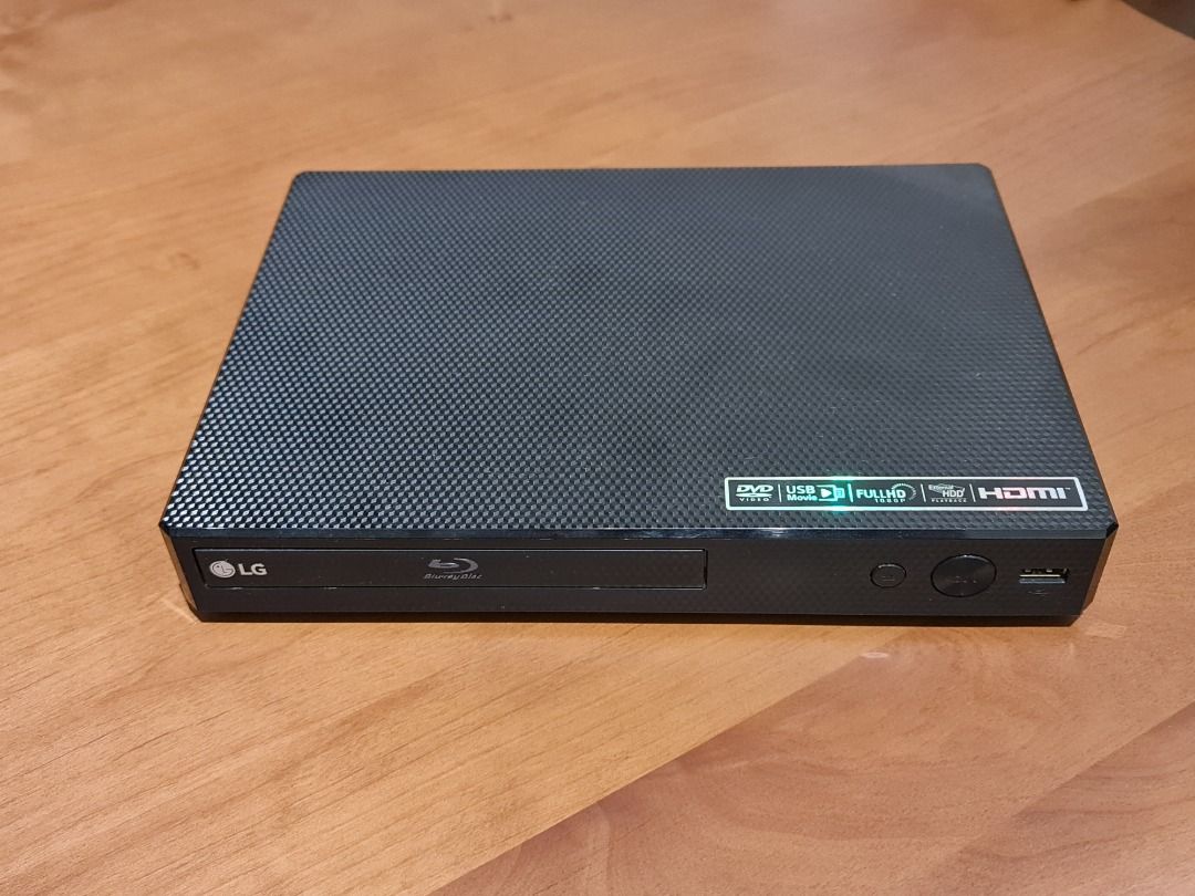 LG Blu-ray DVD player BP250, TV & Home Appliances, TV & Entertainment ...