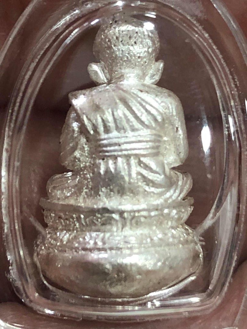 LP Thuad. Wat Prasart. 1st batch Silver Pim Baotub. Mass Chanted 3days ...