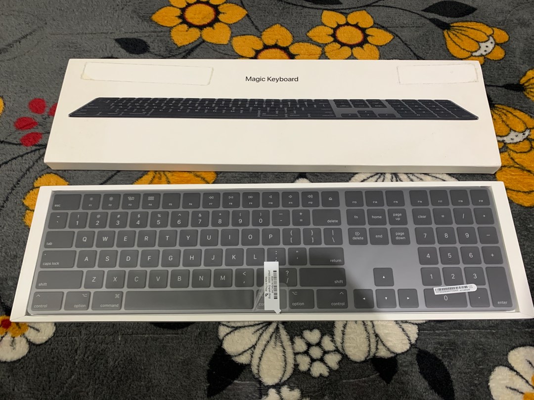 Magic Keyboard With Numeric Keypad Space Gray Computers And Tech
