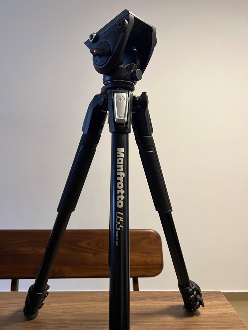 Manfrotto MVK502055XPRO3 Photo Video Hybrid Kit with 502 Series Head ...