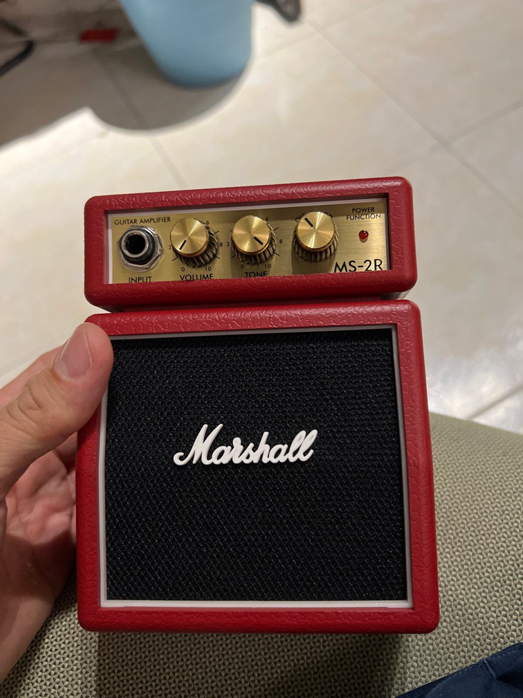 Marshall mini amp, Hobbies & Toys, Music & Media, Musical Instruments ...