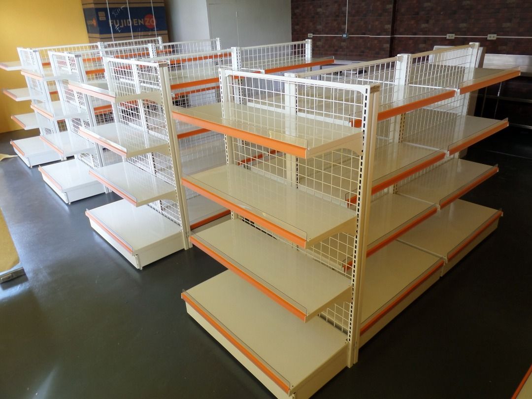 Mesh Type Gondola Rack Heavy Duty, Furniture & Home Living, Office ...