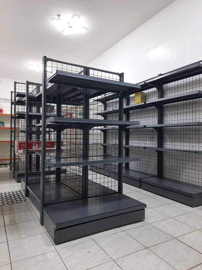 Mesh Type Gondola Rack Heavy Duty, Furniture & Home Living, Office ...