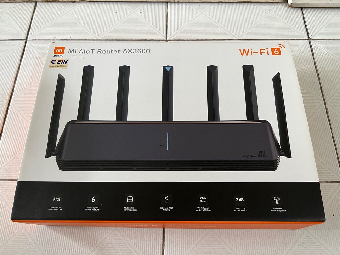 Mi AIoT Router AX3600. 1 year old. Super fast for gaming. , Computers & Tech, Parts ...