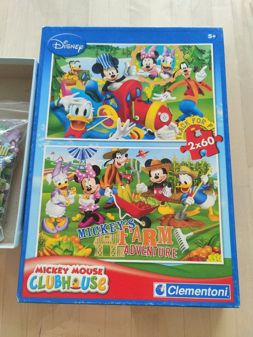 Mickey Mouse puzzles, Hobbies & Toys, Toys & Games on Carousell