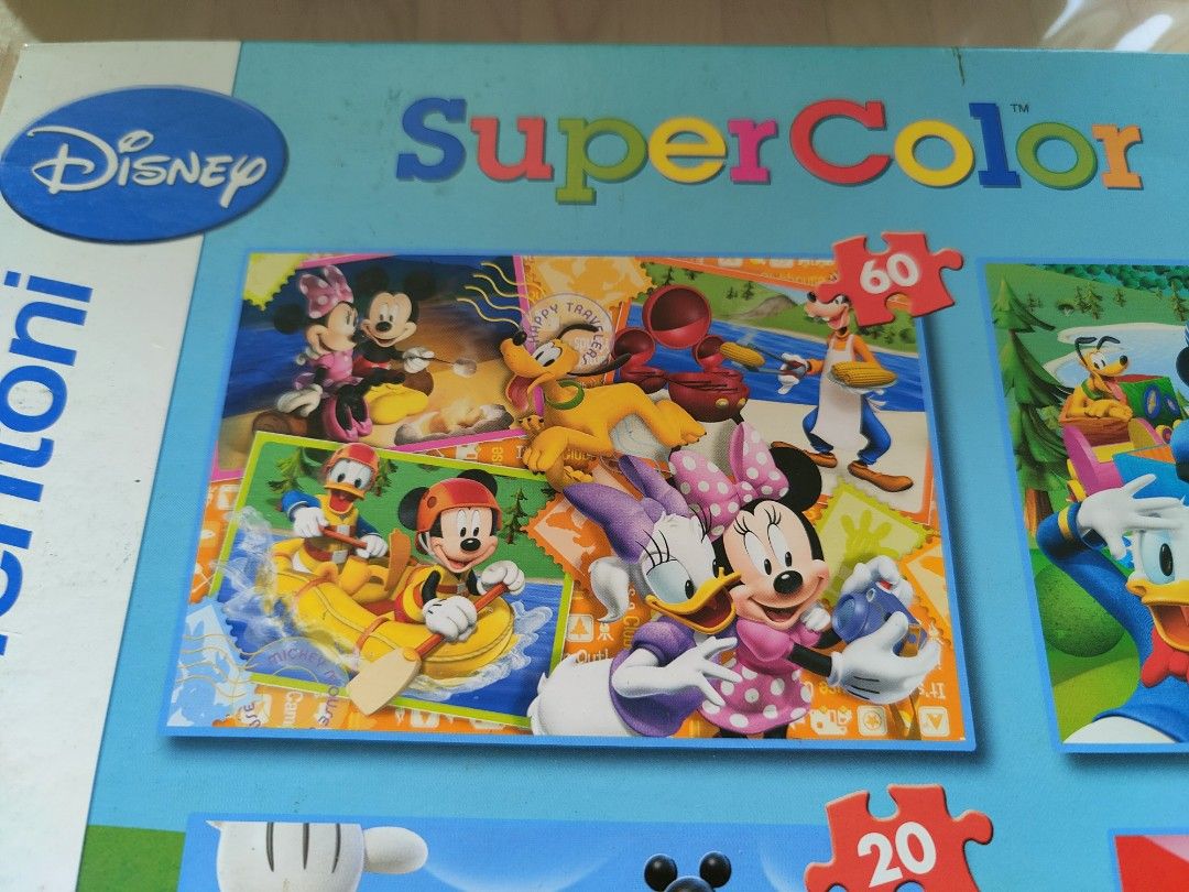 Mickey Mouse puzzles, Hobbies & Toys, Toys & Games on Carousell
