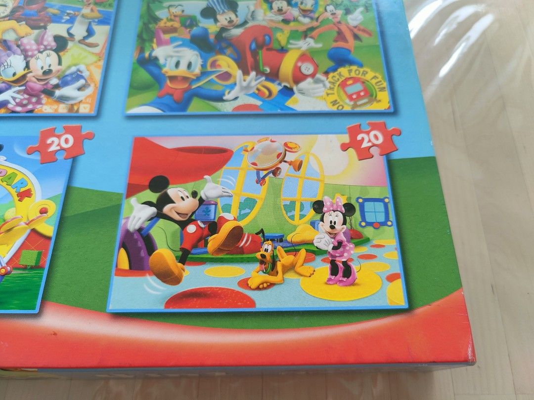 Mickey Mouse puzzles, Hobbies & Toys, Toys & Games on Carousell