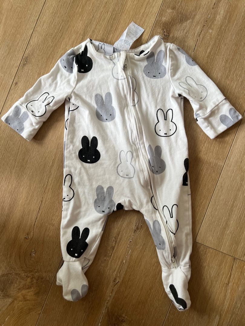 Miffy baby onesie, Babies & Kids, Babies & Kids Fashion on Carousell