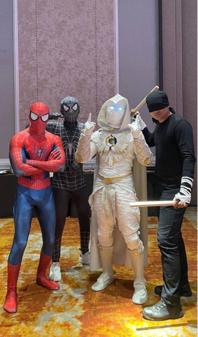 Moon Knight full Costume, Hobbies & Toys, Toys & Games on Carousell
