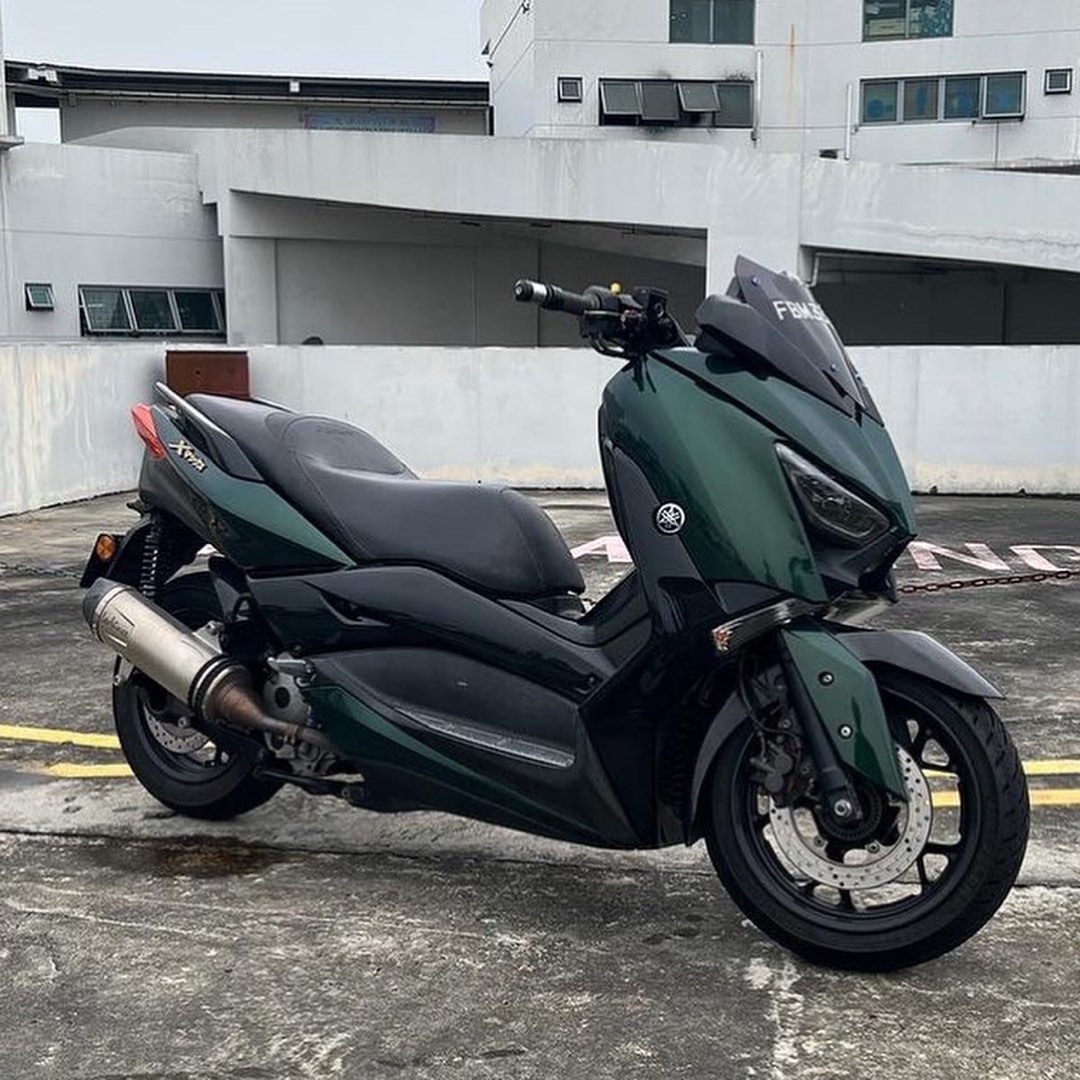 Motorcycle Coverset Spray Painting - Yamaha Xmax 300, Motorcycles ...