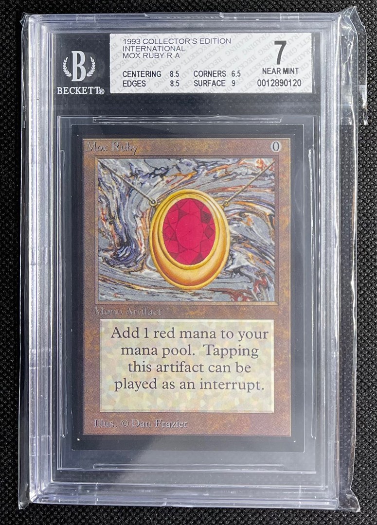 Mox Ruby - International Edition - MTG, Hobbies & Toys, Toys & Games on ...