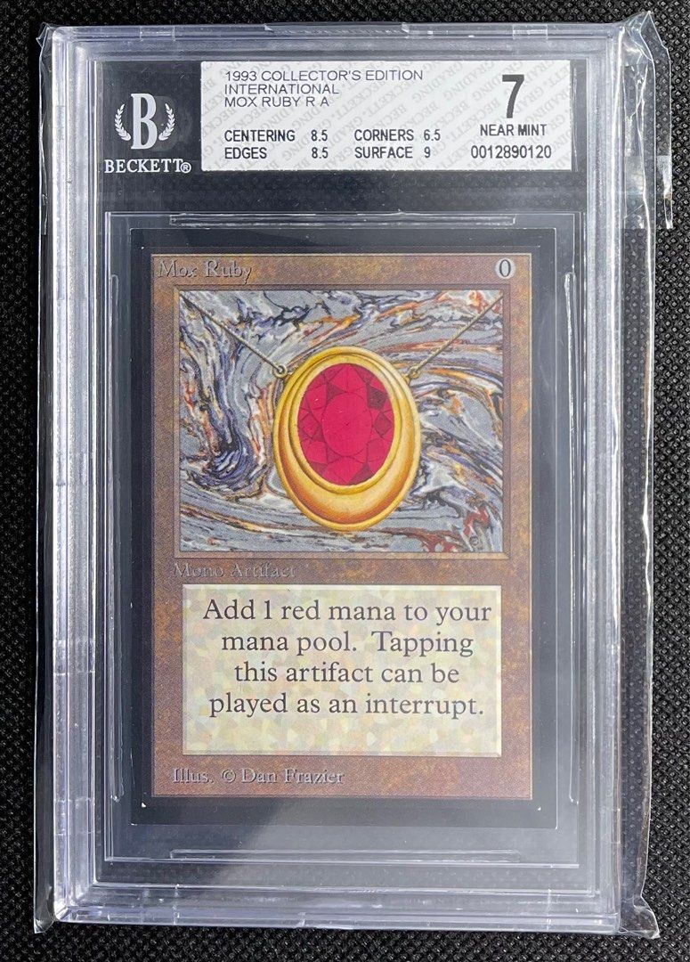 Mox Ruby - International Edition - MTG, Hobbies & Toys, Toys & Games on ...
