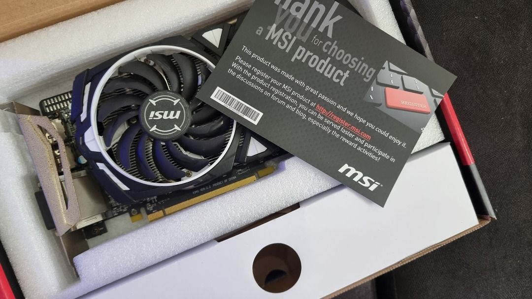 MSI Radeon RX 570 Armor OC 8gb, Computers & Tech, Parts & Accessories ...