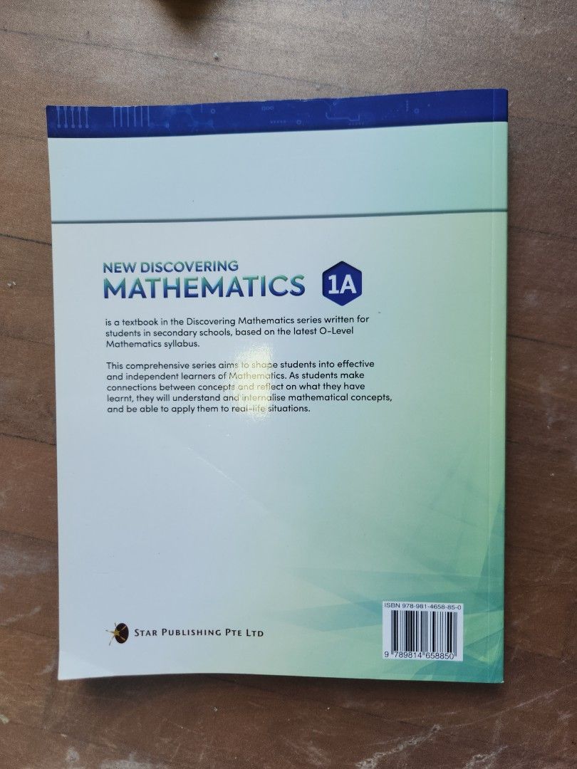 New Discovering Mathematics 1A Star Publishing, Hobbies & Toys, Books ...