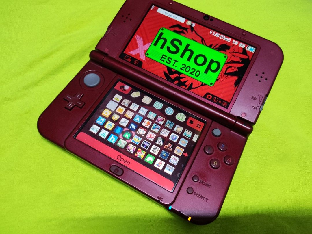 Nintendo New 3ds XL red, Video Gaming, Video Game Consoles, Nintendo on ...