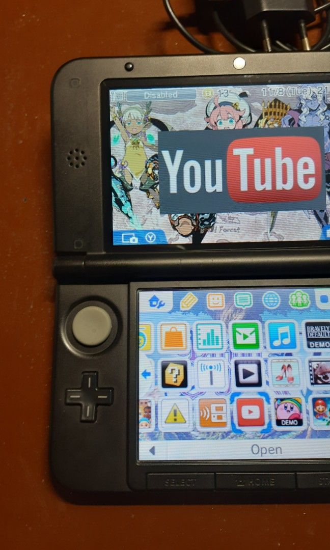 Nintendo Old 3DS XL Silver Mario & Luigi Limited Edition (US Version ...