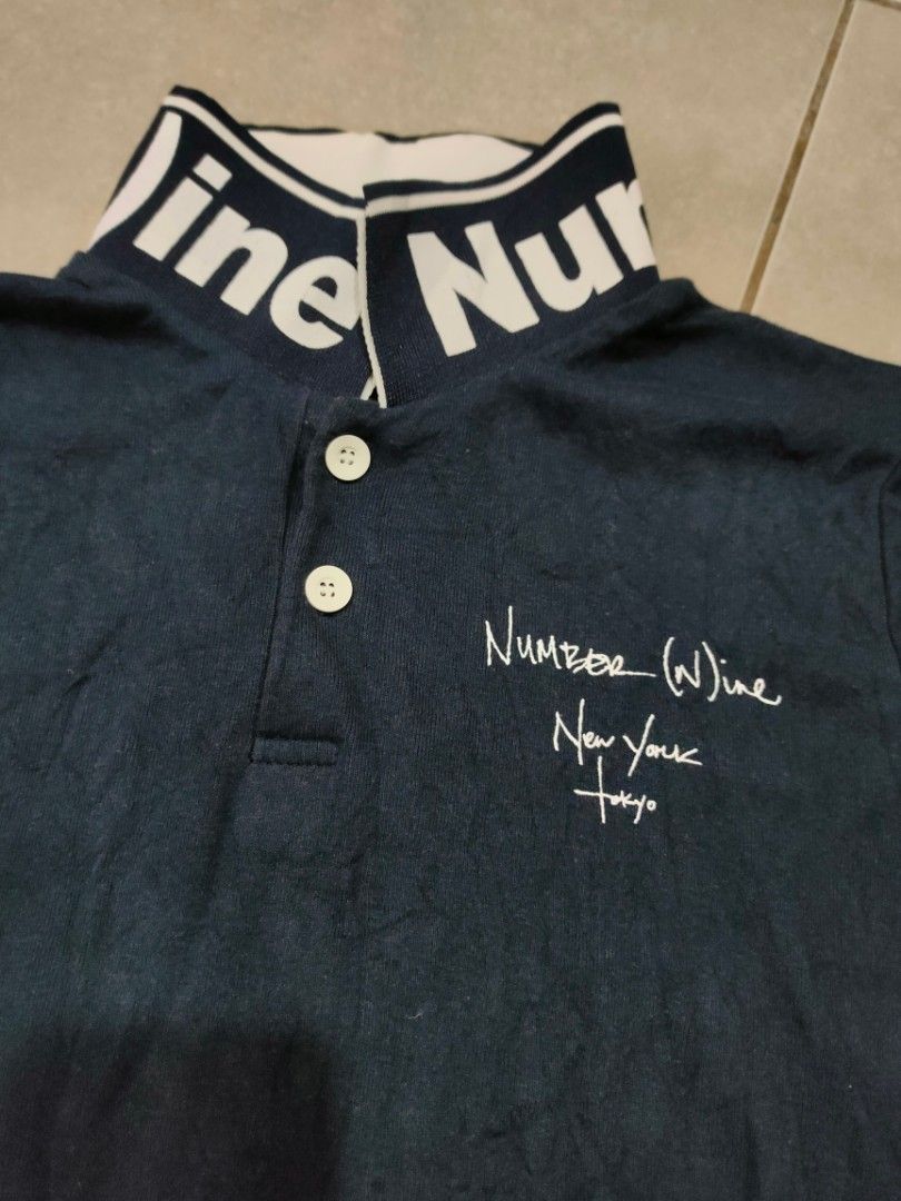 NUMBER NINE SHIRT, Men's Fashion, Activewear on Carousell