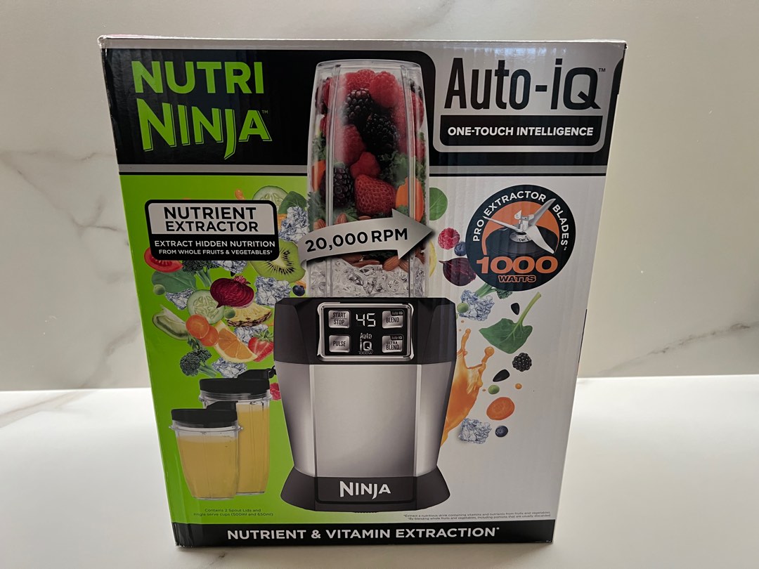 Nutri Ninja Nutrient Extractor, TV & Home Appliances, Kitchen ...