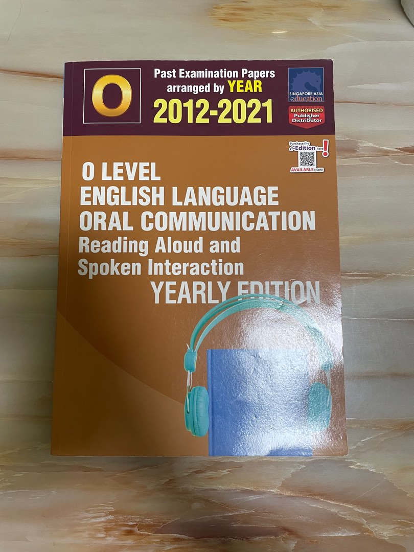 O Level English Oral TYS 2012-2021, Hobbies & Toys, Books & Magazines ...