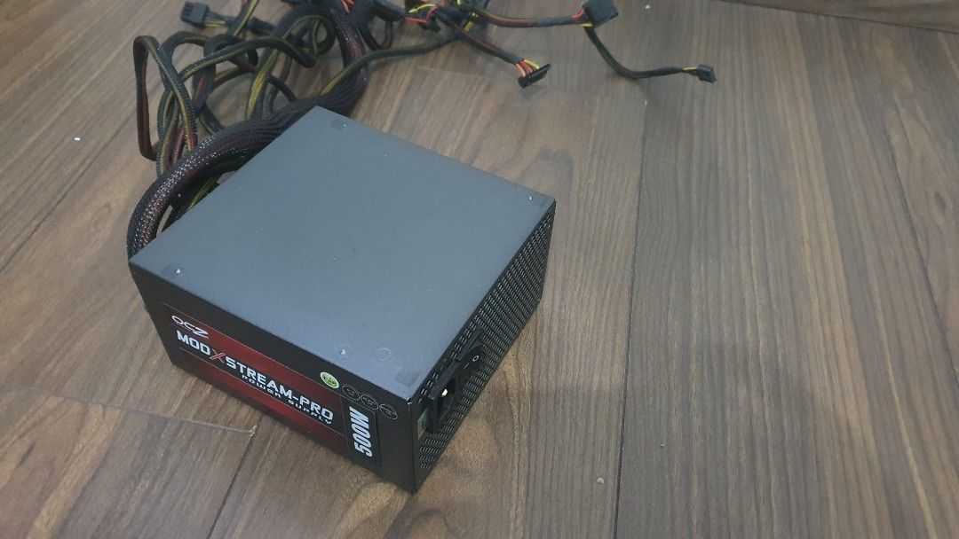 OCZ PSU Modstream 500W, G.Skill Ripjaws DDR-1600 4GB Ram, Computers ...
