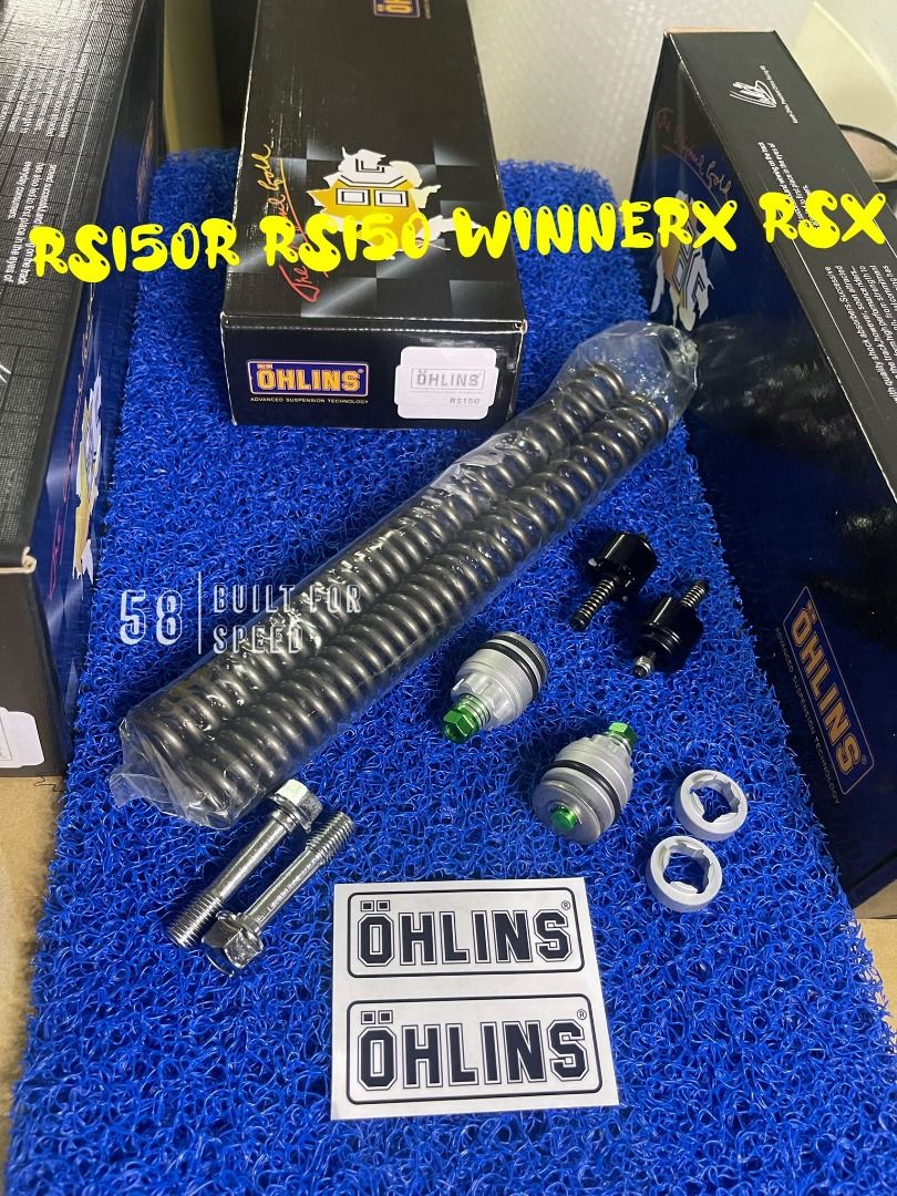 OHLINS Adjustable Fork Spring Kit Honda RS150R /WINNER 150 / GTR 150 ...