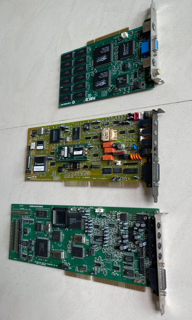 Old Motherboard and other Cards, Computers & Tech, Desktops on Carousell
