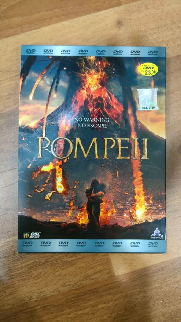 Original POMPEI The Movie, Hobbies & Toys, Music & Media, CDs & DVDs on ...