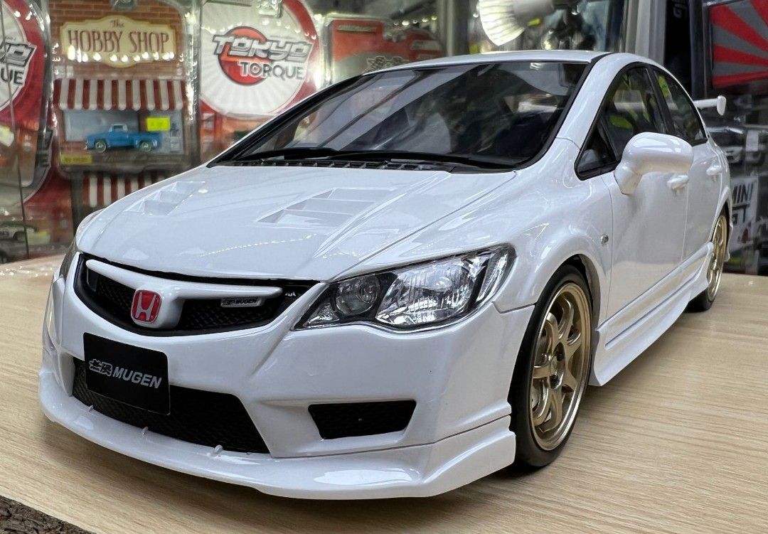 Otto 1:18 OT941 Honda civic type r fd2 mugen white, 興趣及遊戲, 玩具 & 遊戲類 - Carousell