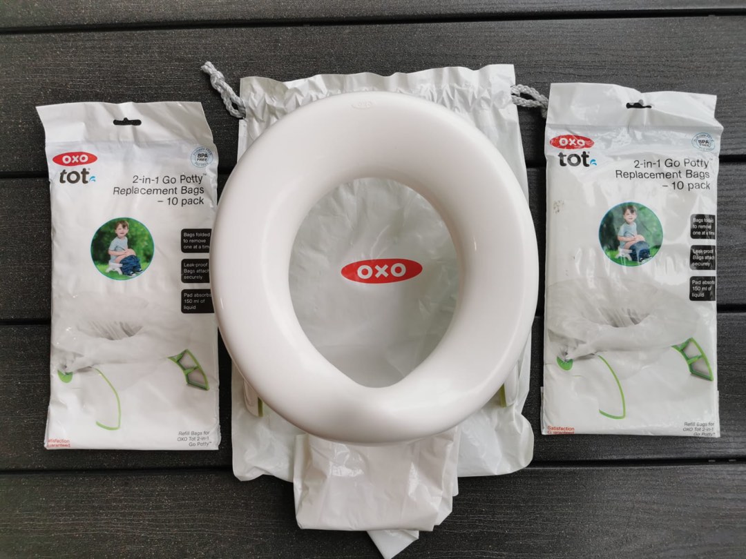 OXO Tot 2-in-1 Go Potty, Babies & Kids, Bathing & Changing, Baby Toiletries & Grooming on Carousell