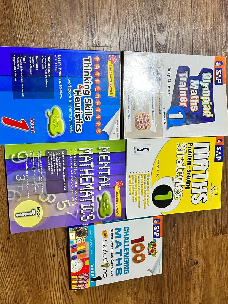 P1 maths, Hobbies & Toys, Books & Magazines, Assessment Books on Carousell