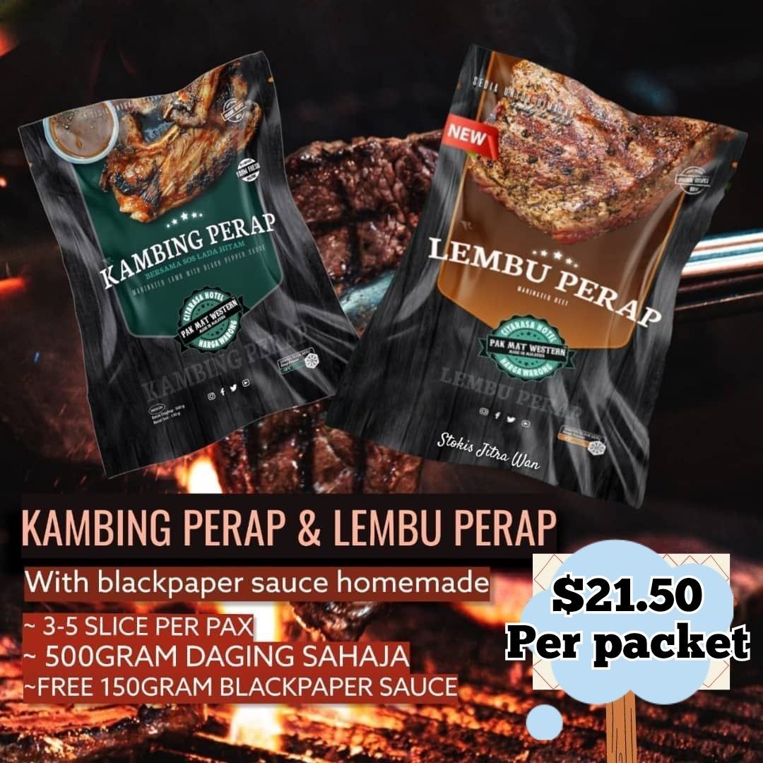 Pakmat Western Kambing Perap, Food & Drinks, Chilled & Frozen Food on ...