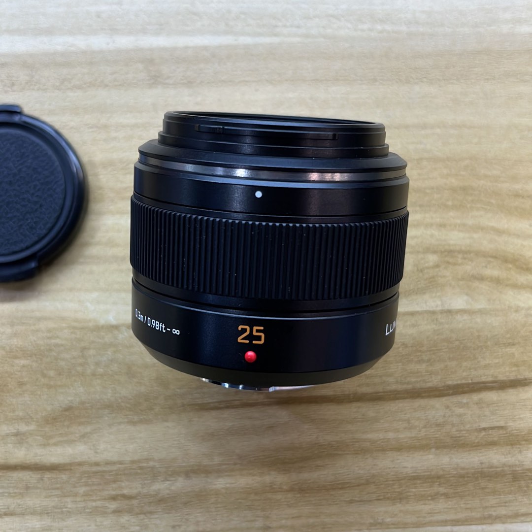Panasonic LUMIX 25mm f1.4 25 1.4 for m43, 攝影器材, 鏡頭及裝備 - Carousell