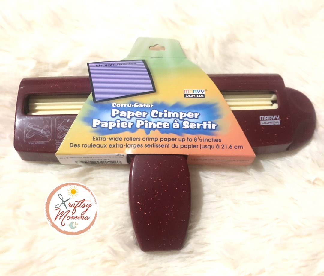 Paper Crimper Marvy Uchida, Hobbies & Toys, Stationary & Craft, Craft ...