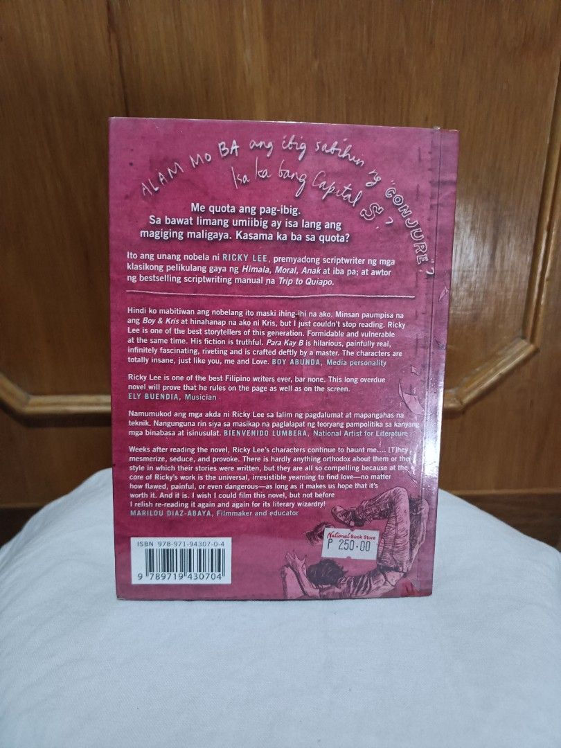 Para kay B by Ricky Lee, Hobbies & Toys, Books & Magazines, Fiction ...