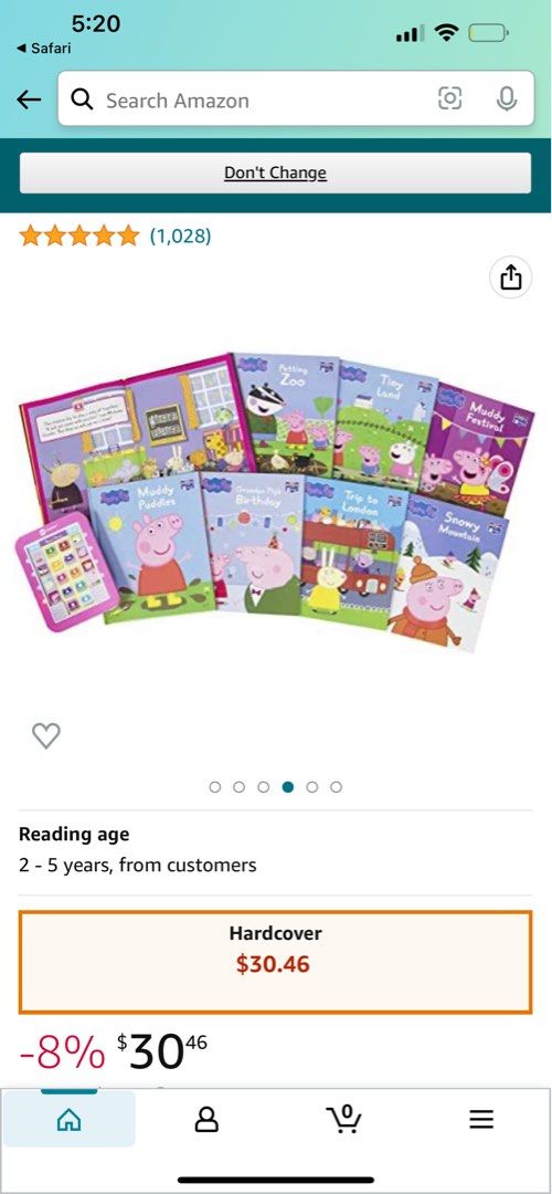 Peppa Pig: Me Reader 8-Book Library and Electronic Reader Sound Book ...