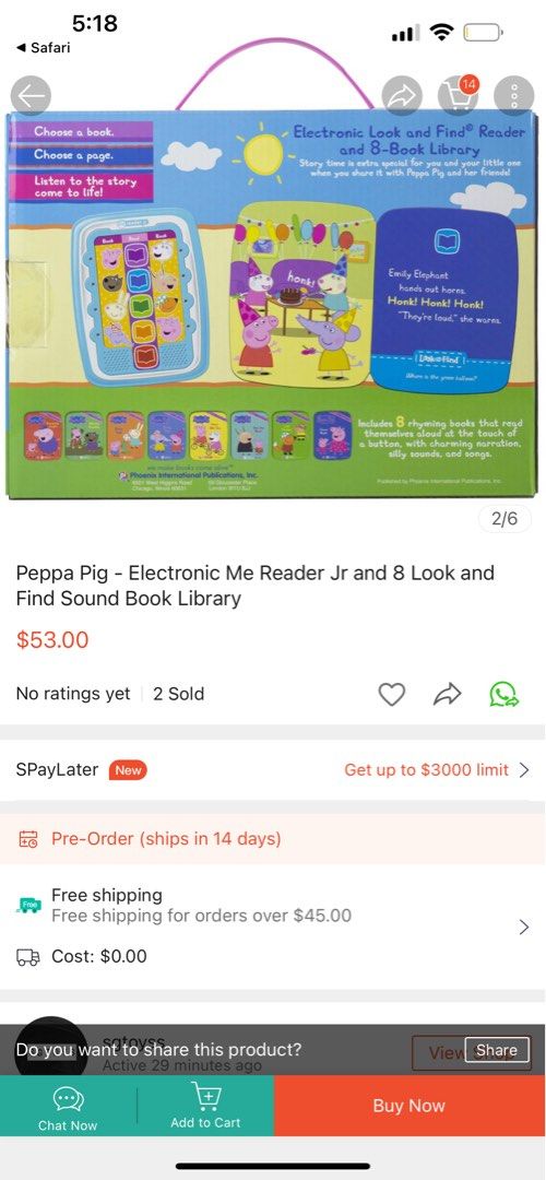 Peppa Pig: Me Reader 8-Book Library and Electronic Reader Sound Book ...